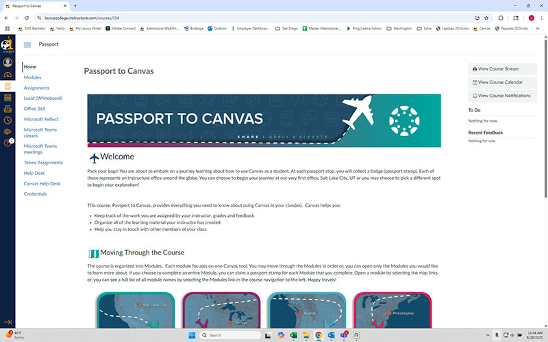 Student Portal – Laurus College- Admissions Walkthrough